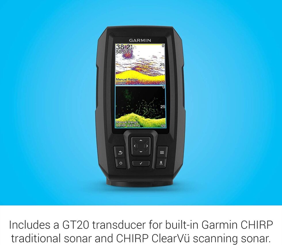 Discover Unmatched Fishfinding with Garmin Striker Vivid 4cv Bundle