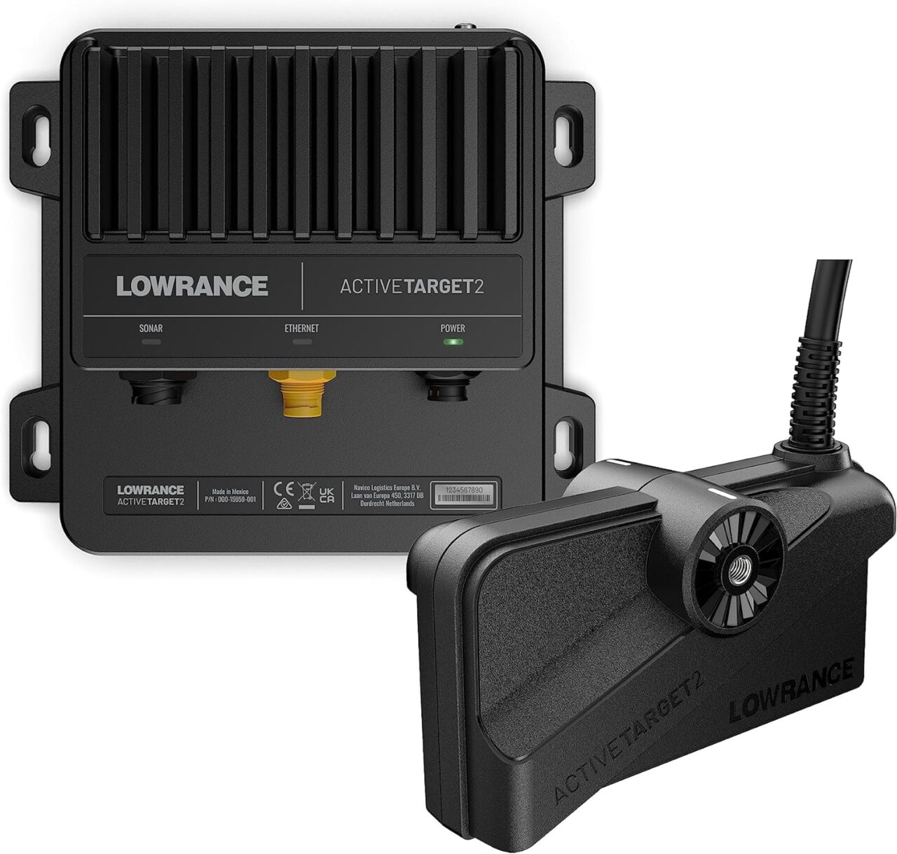 Lowrance ActiveTarget2 Module + Transducer + Mounts Review - Fish ...