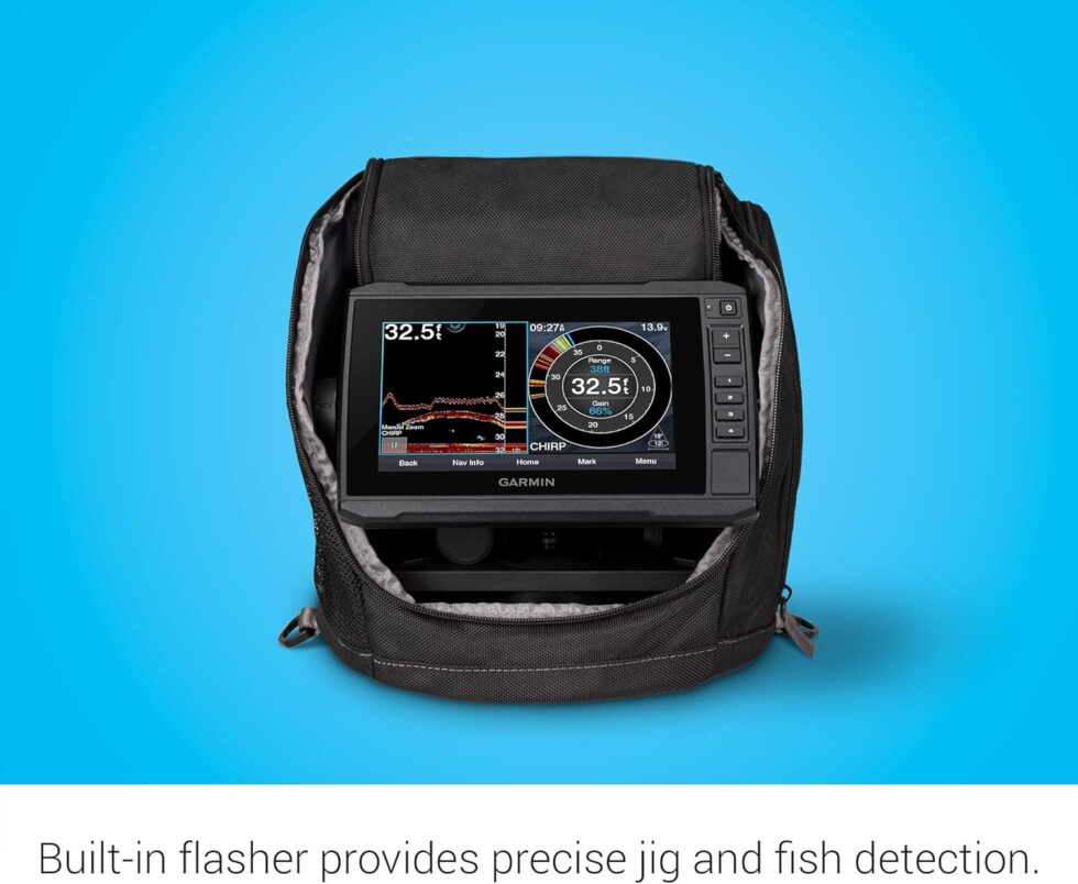 Garmin ECHOMAP UHD 73cv Ice Fishing Bundle Review - Fish Finder Guru